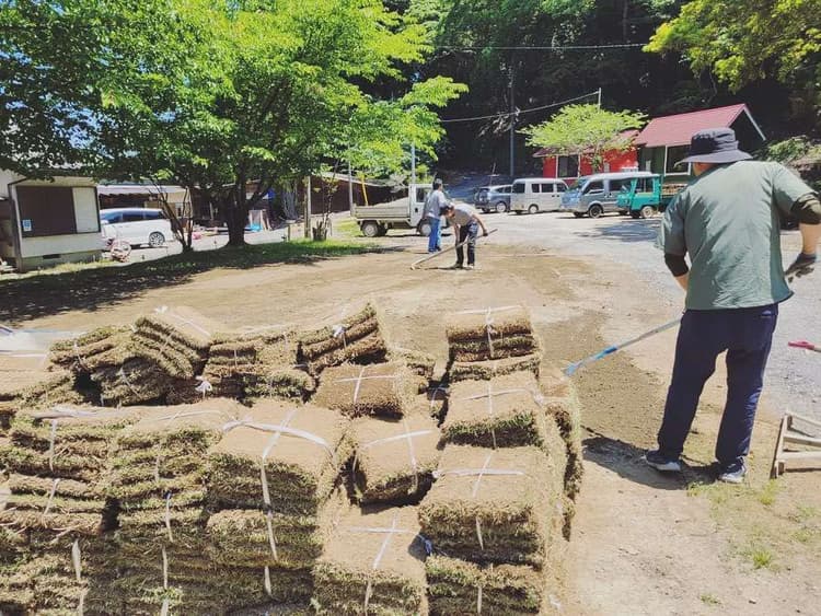 穴場|千葉】山奥にある棚田の段差を活用した Bonfire base フリーサイト】-キャンプ予約は【ExCAMP】